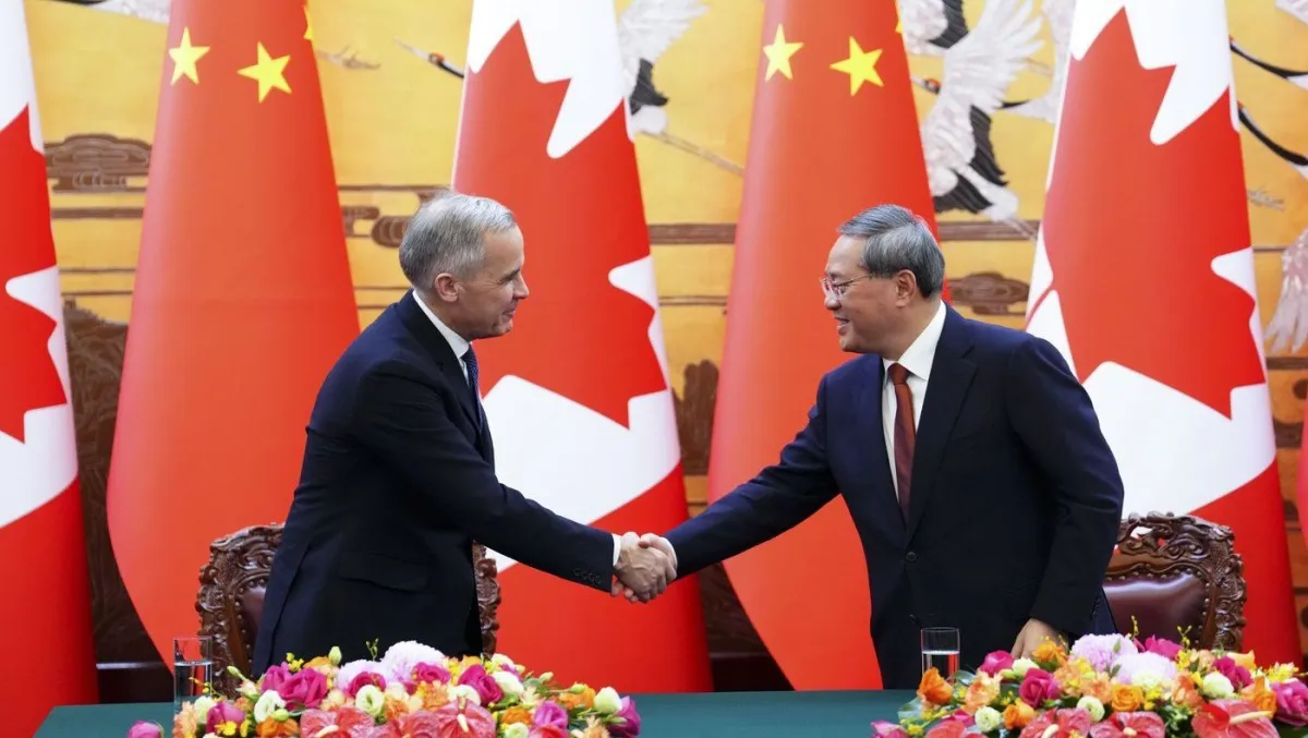 Geopolitical rapprochement between Canada and China: Carney as Kissing